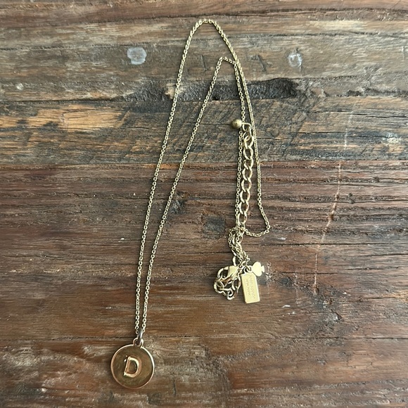 kate spade | Jewelry | Kate Spade Alphabet Necklace Letter D | Poshmark